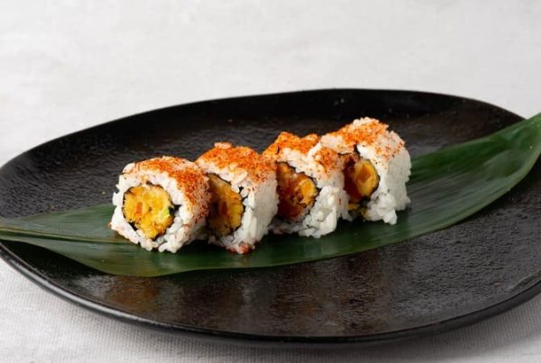 California Maki Kakiage tempura - enoki